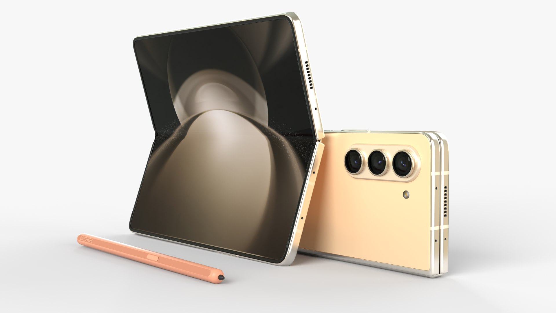 Samsung Galaxy Z Fold 5 3D - TurboSquid 2105854