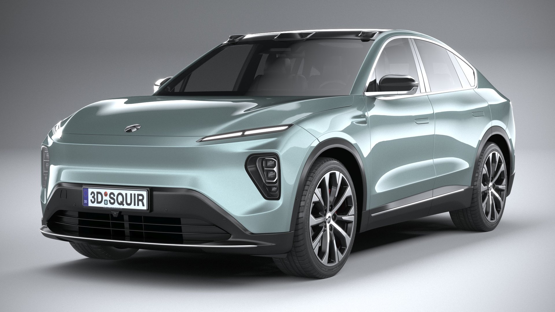 NIO EC7 2023 3D Model - TurboSquid 2030726