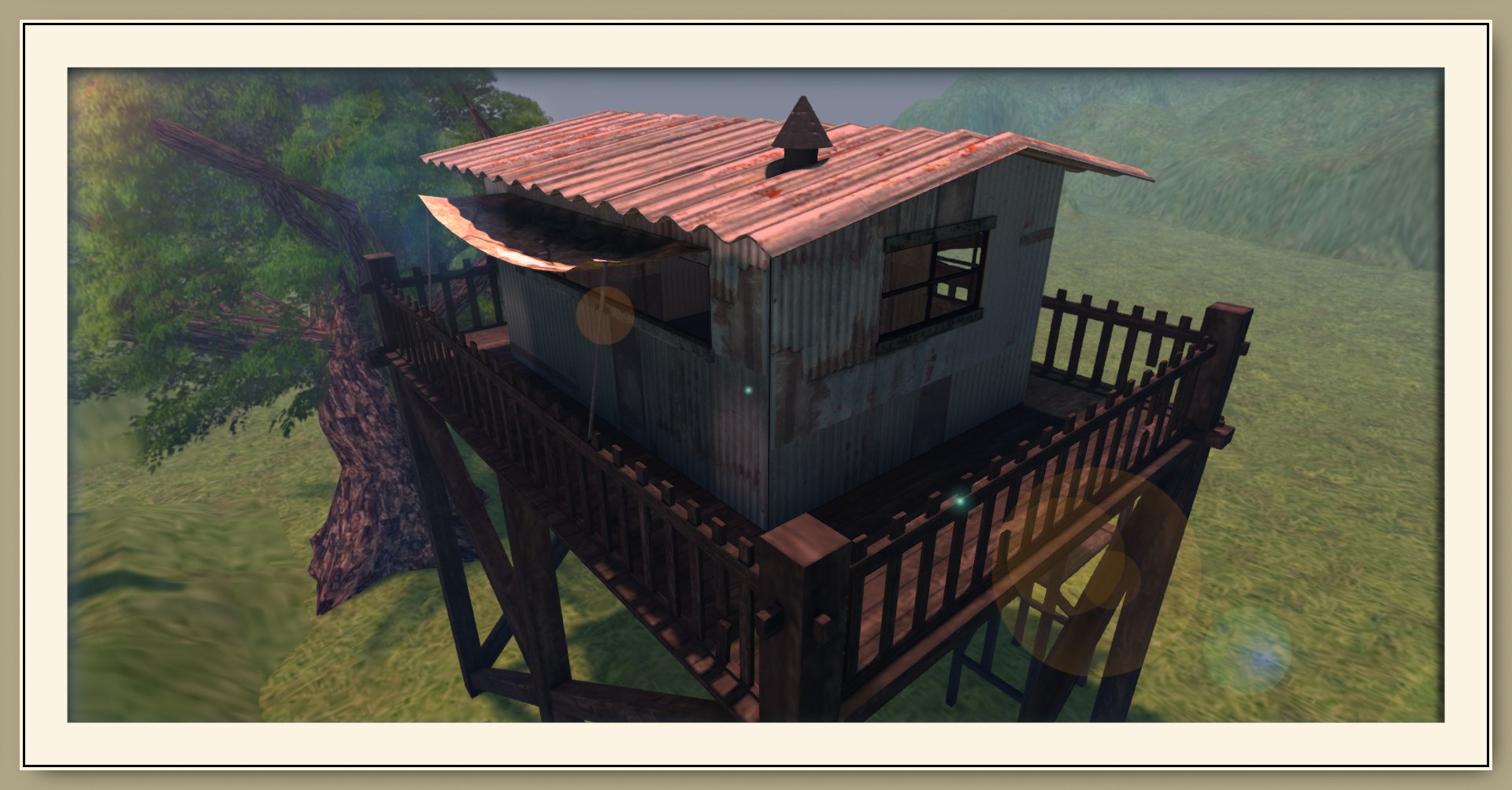 Guard Tower 3d Model