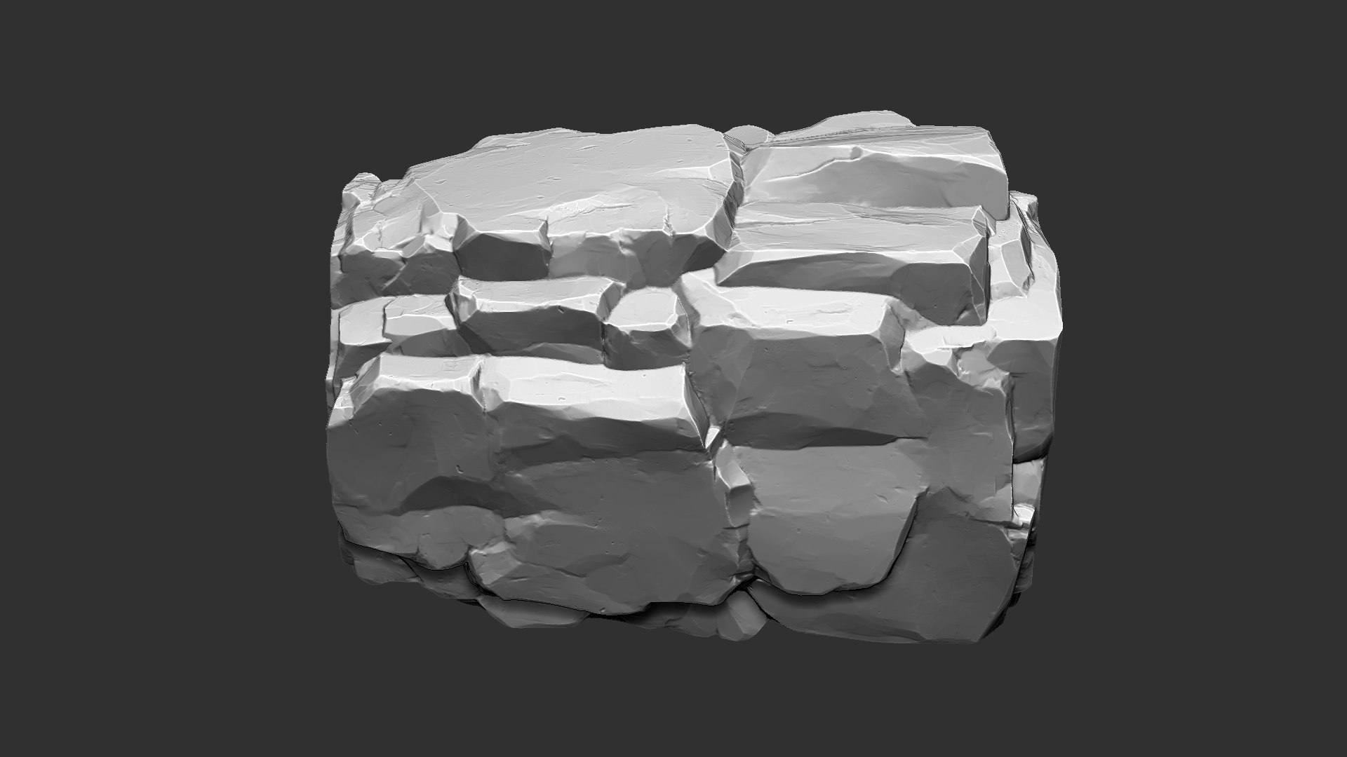 Mountain Rock Zbrush Sculpt 3D Model - TurboSquid 2061251