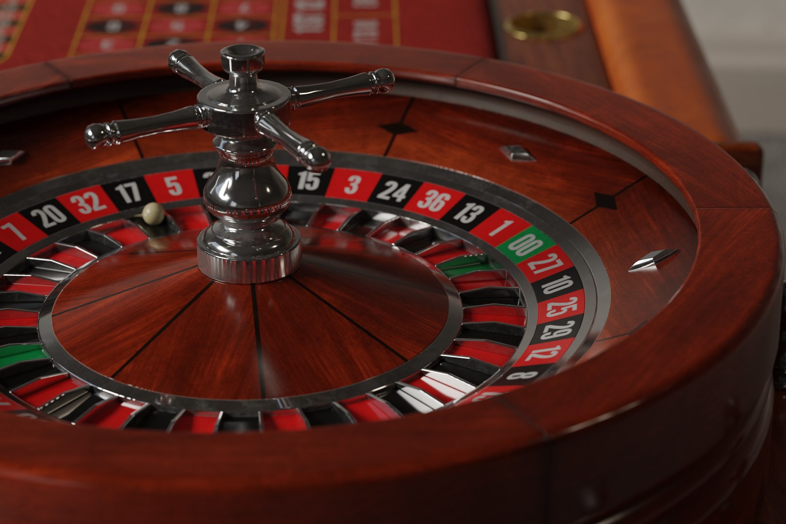 Roulette Wheel 3D Model - TurboSquid 2004309