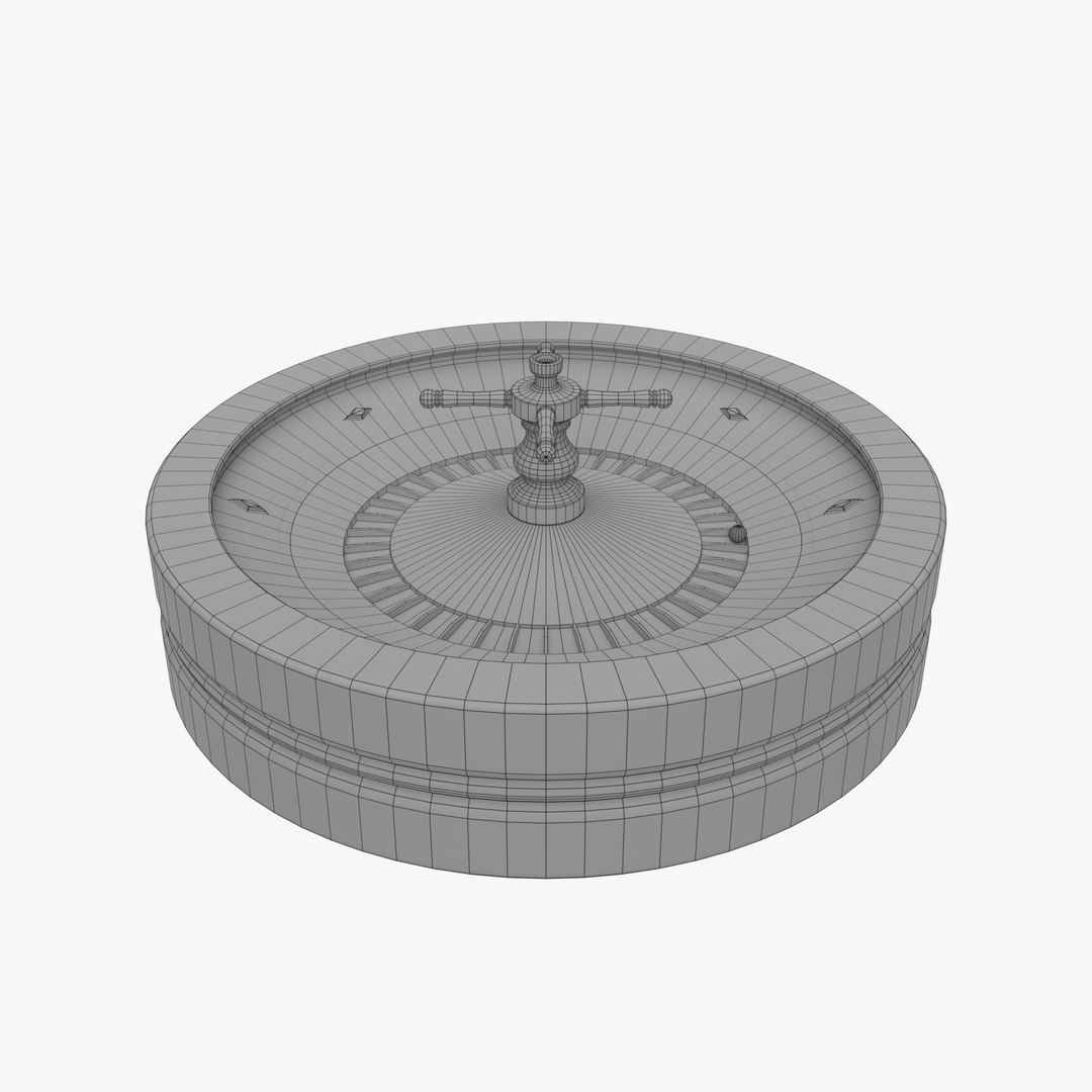 Roulette Wheel 3D Model - TurboSquid 2004309