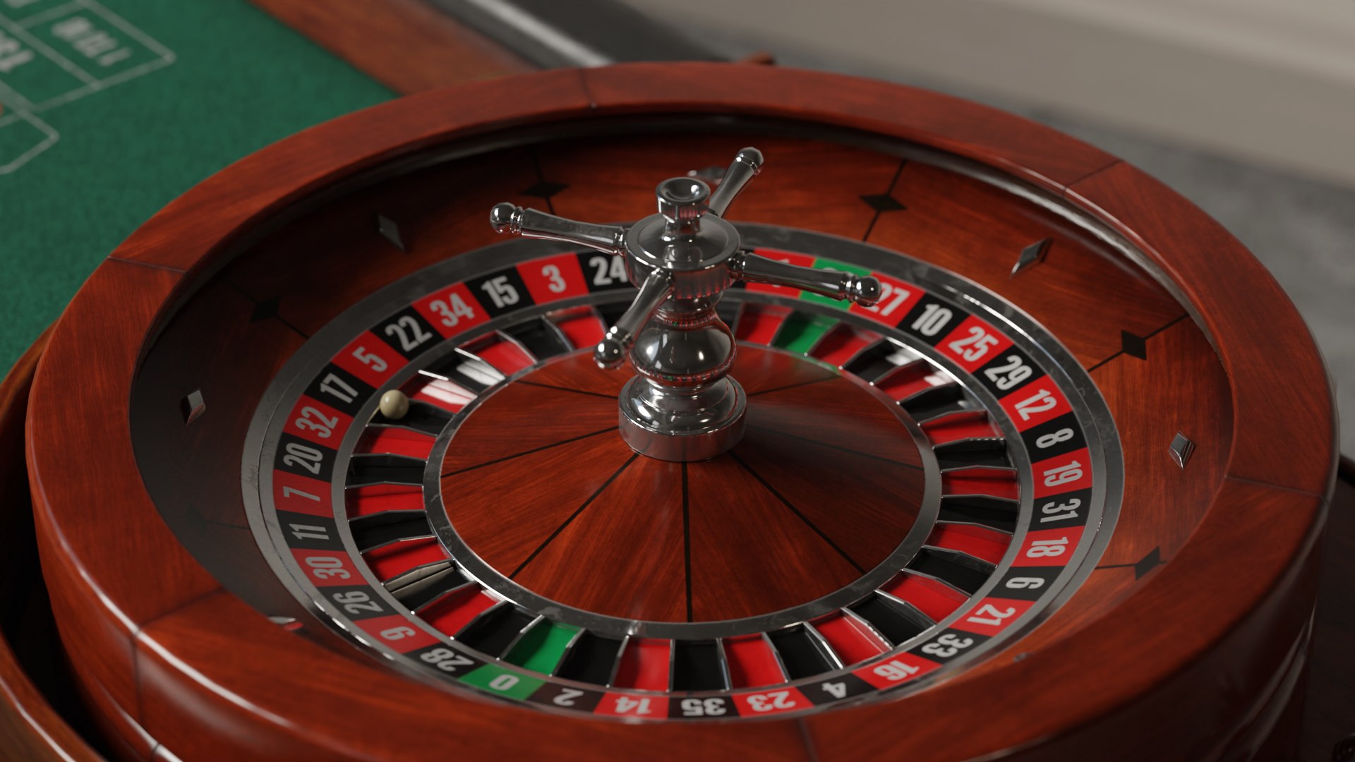 Roulette Wheel 3D Model - TurboSquid 2004309