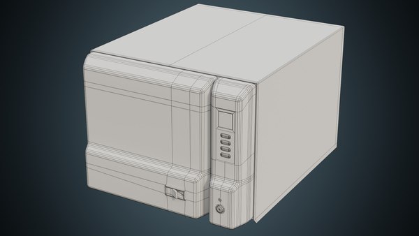 3D Blender hospital prop device
