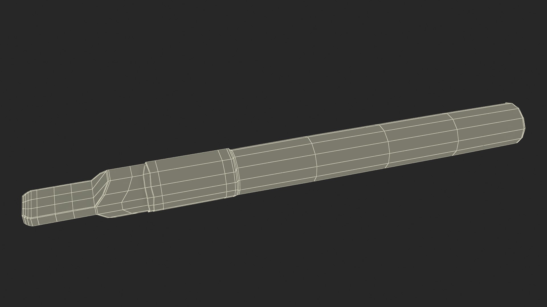 3D Cigar With Wooden Tip - TurboSquid 2235496