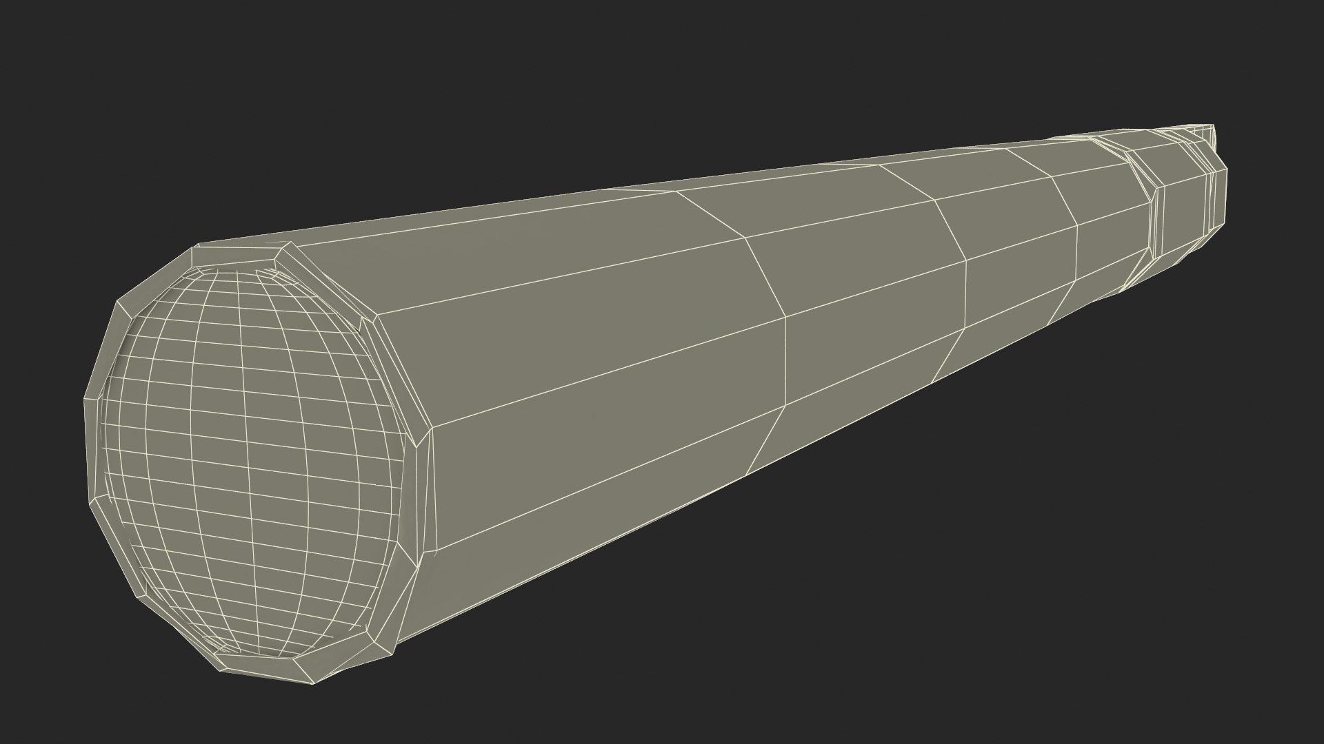 3D Cigar With Wooden Tip - TurboSquid 2235496