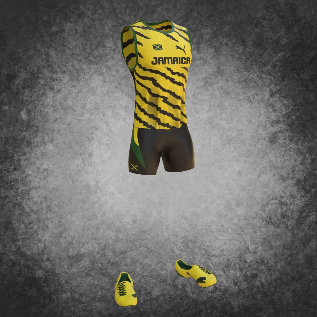 3d athletics clothes model