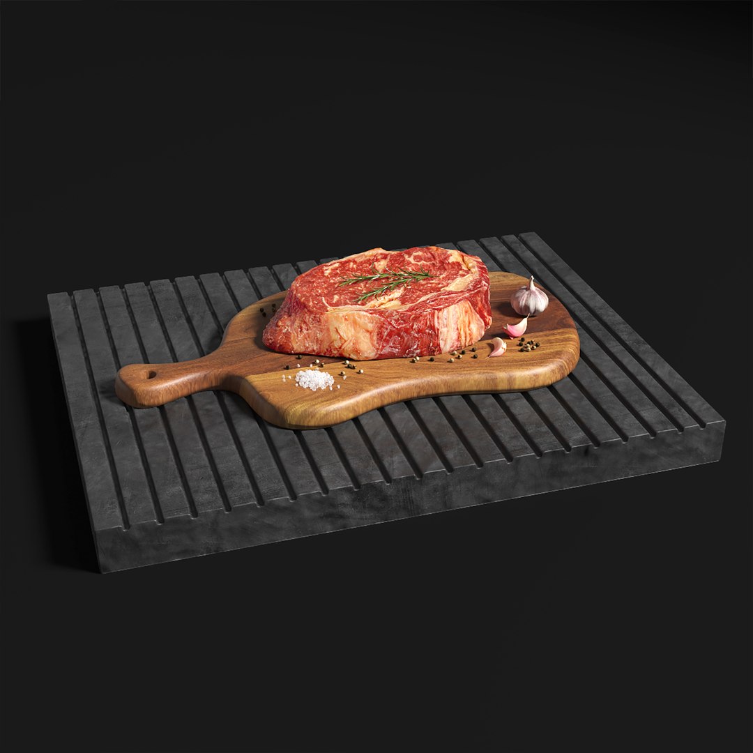 Meat Steak Food 3D Model - TurboSquid 1371231