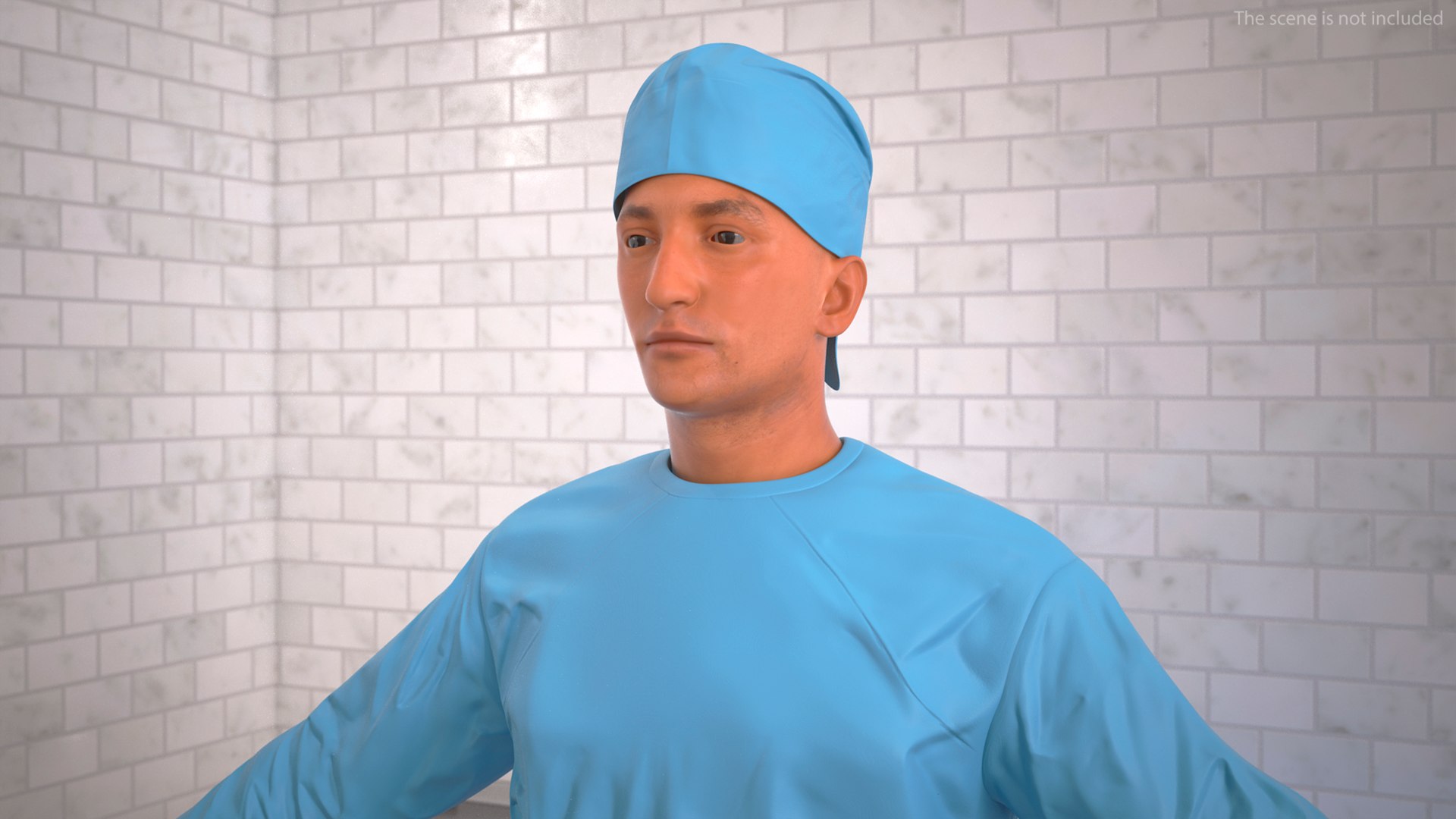 3D Surgeon Doctor Rigged For Cinema 4D Model - TurboSquid 2228444
