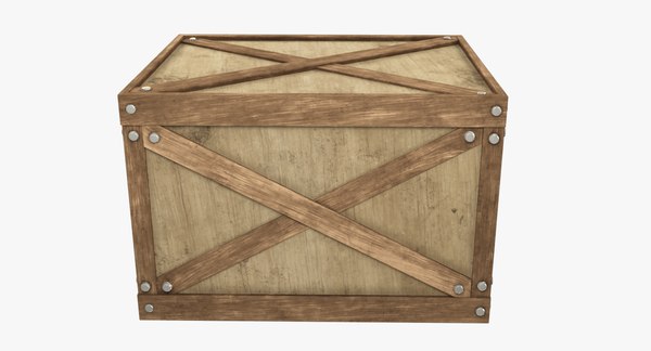 Wooden box barrels 3D model - TurboSquid 1309082