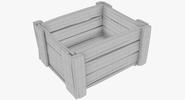 Wooden box barrels 3D model - TurboSquid 1309082
