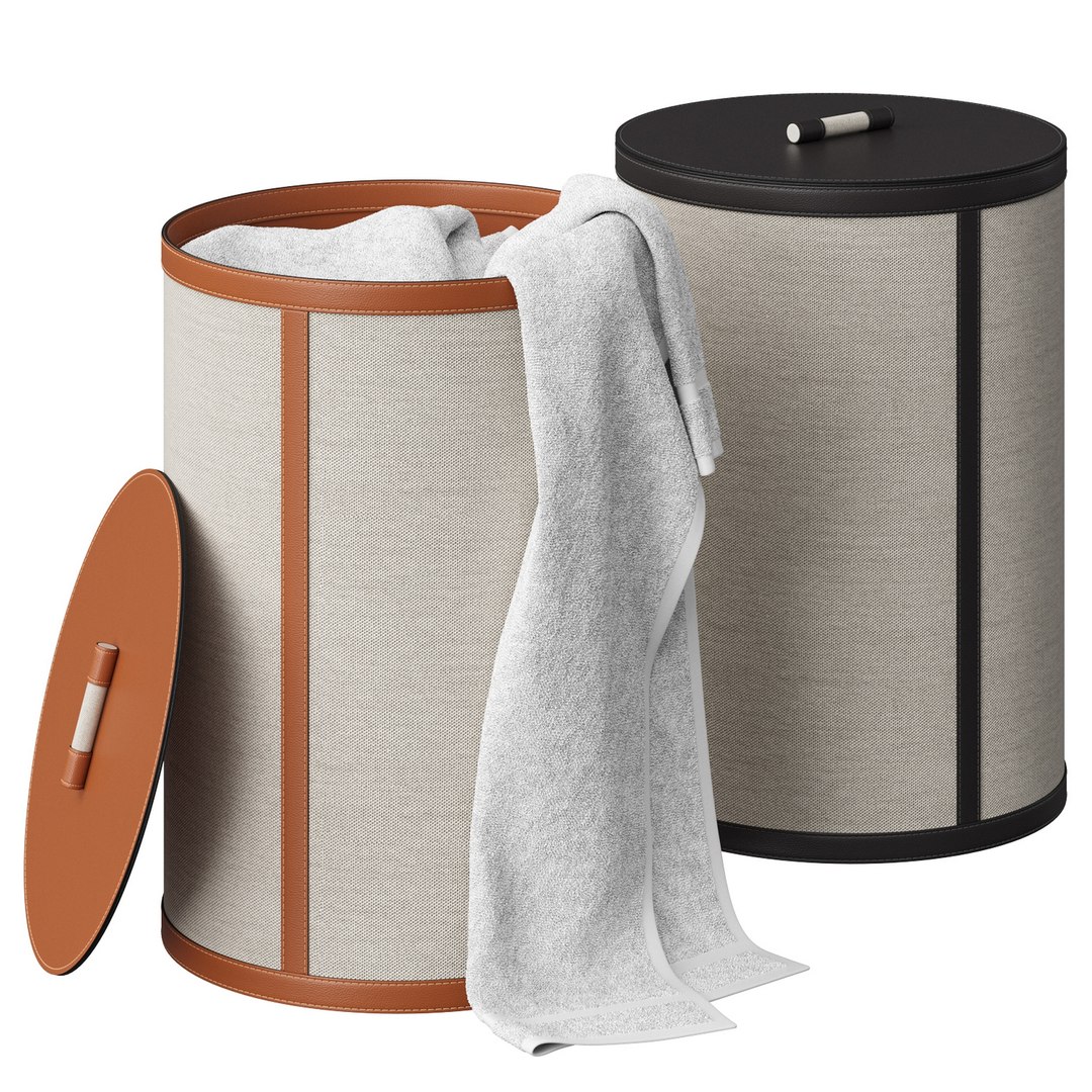 3D PENELOPE TALL ROUND BASKET Pinetti - TurboSquid 2325868