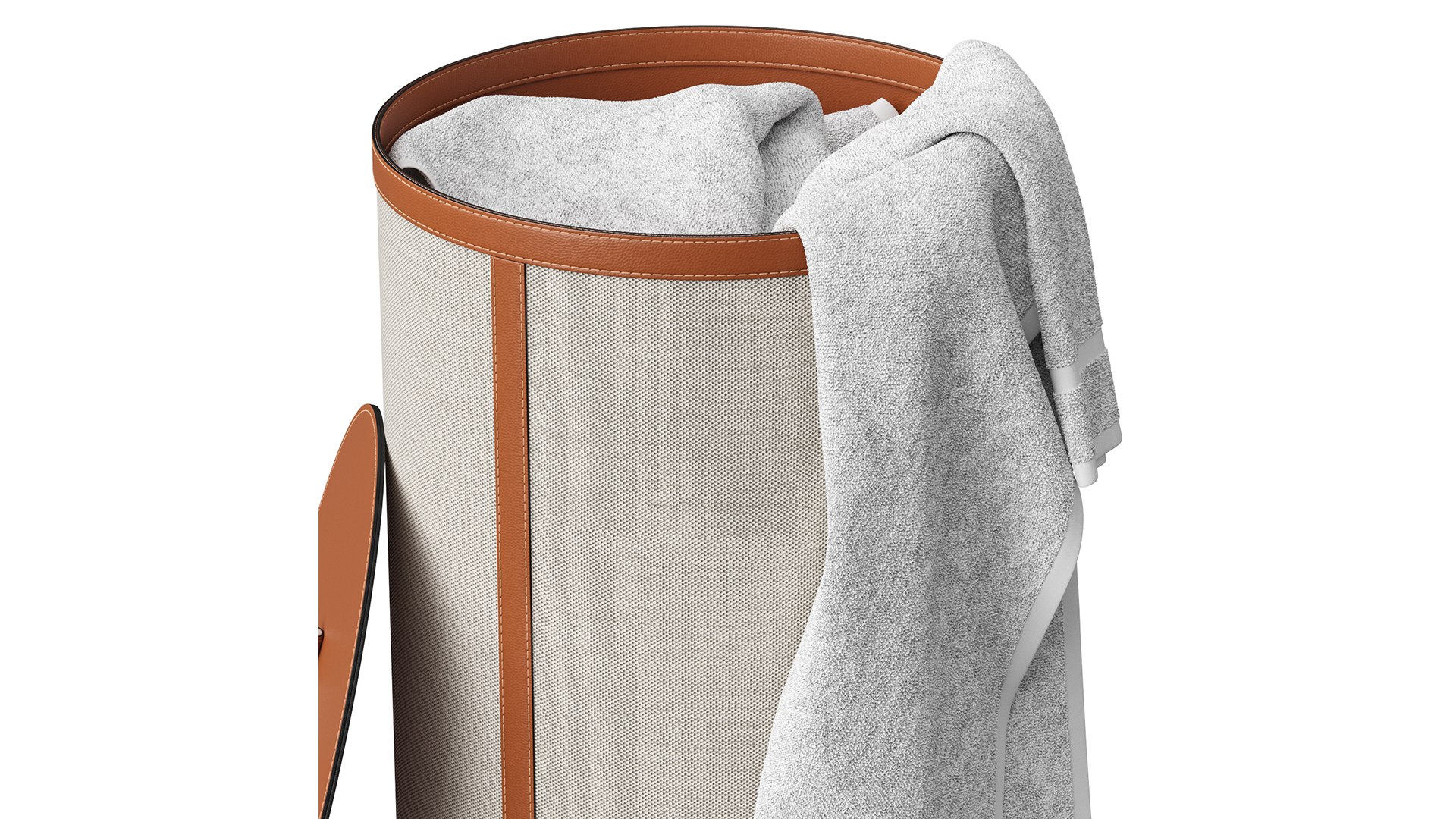 3D PENELOPE TALL ROUND BASKET Pinetti - TurboSquid 2325868