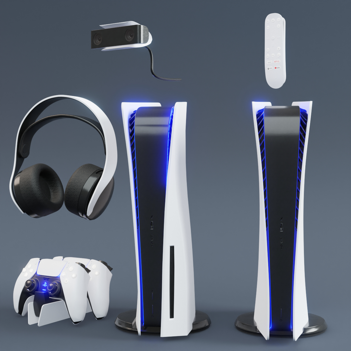 Playstation PS5 Collection 3D model model - TurboSquid 1955134