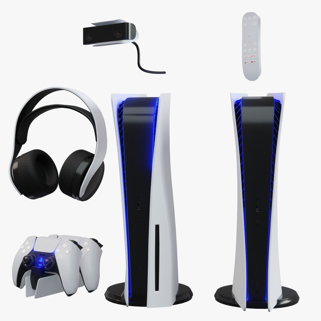 Playstation PS5 Collection 3D Model Model - TurboSquid 1955134
