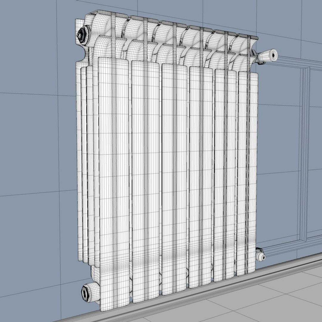 3d Modern Radiator