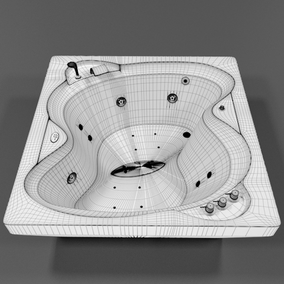 3D Jacuzzi 833 Model - TurboSquid 1461235