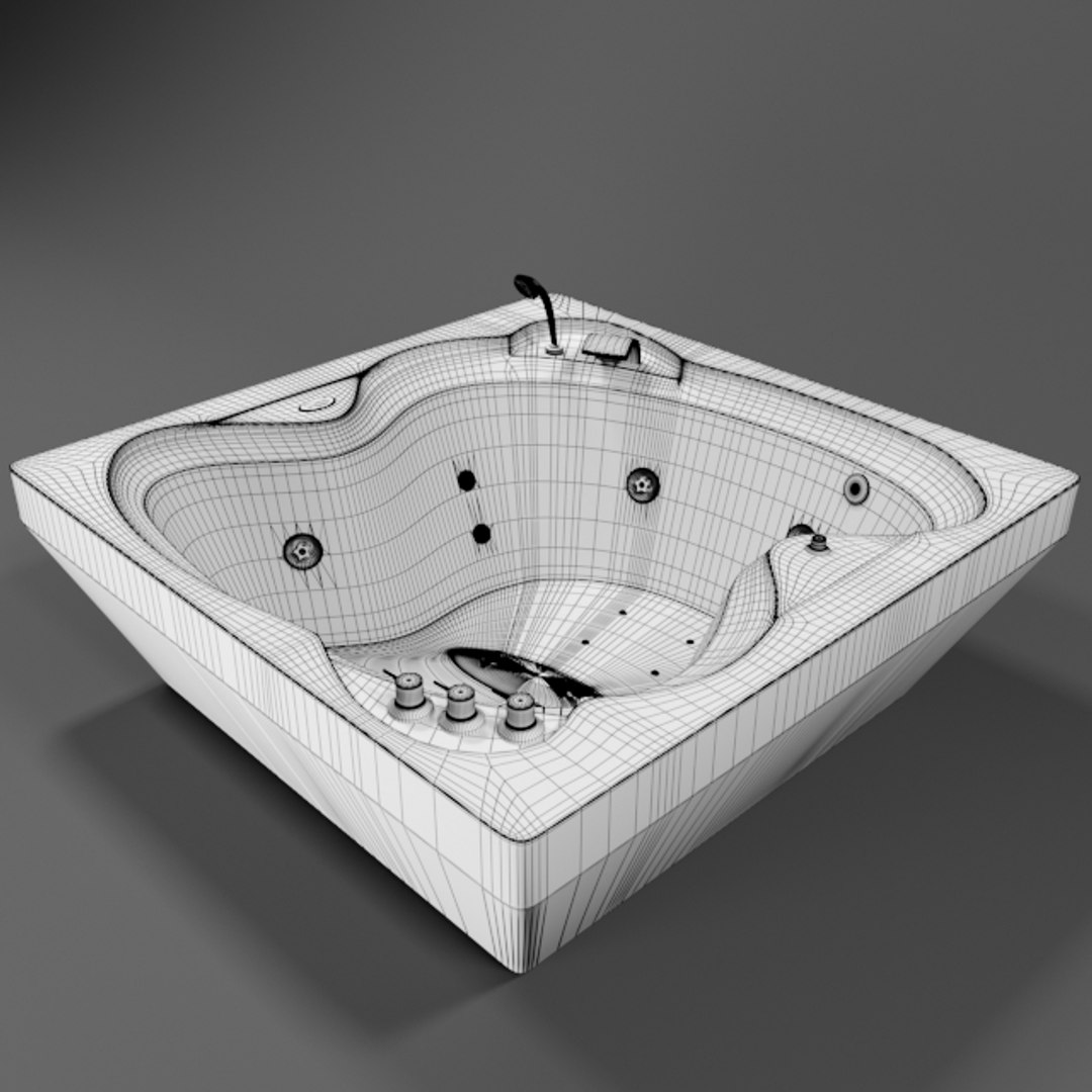 3D Jacuzzi 833 Model - TurboSquid 1461235