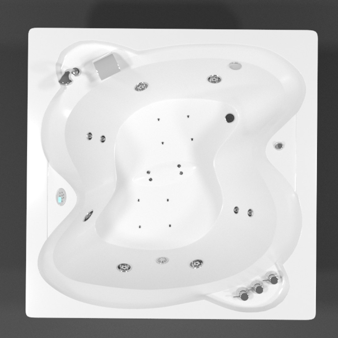3D Jacuzzi 833 Model - TurboSquid 1461235