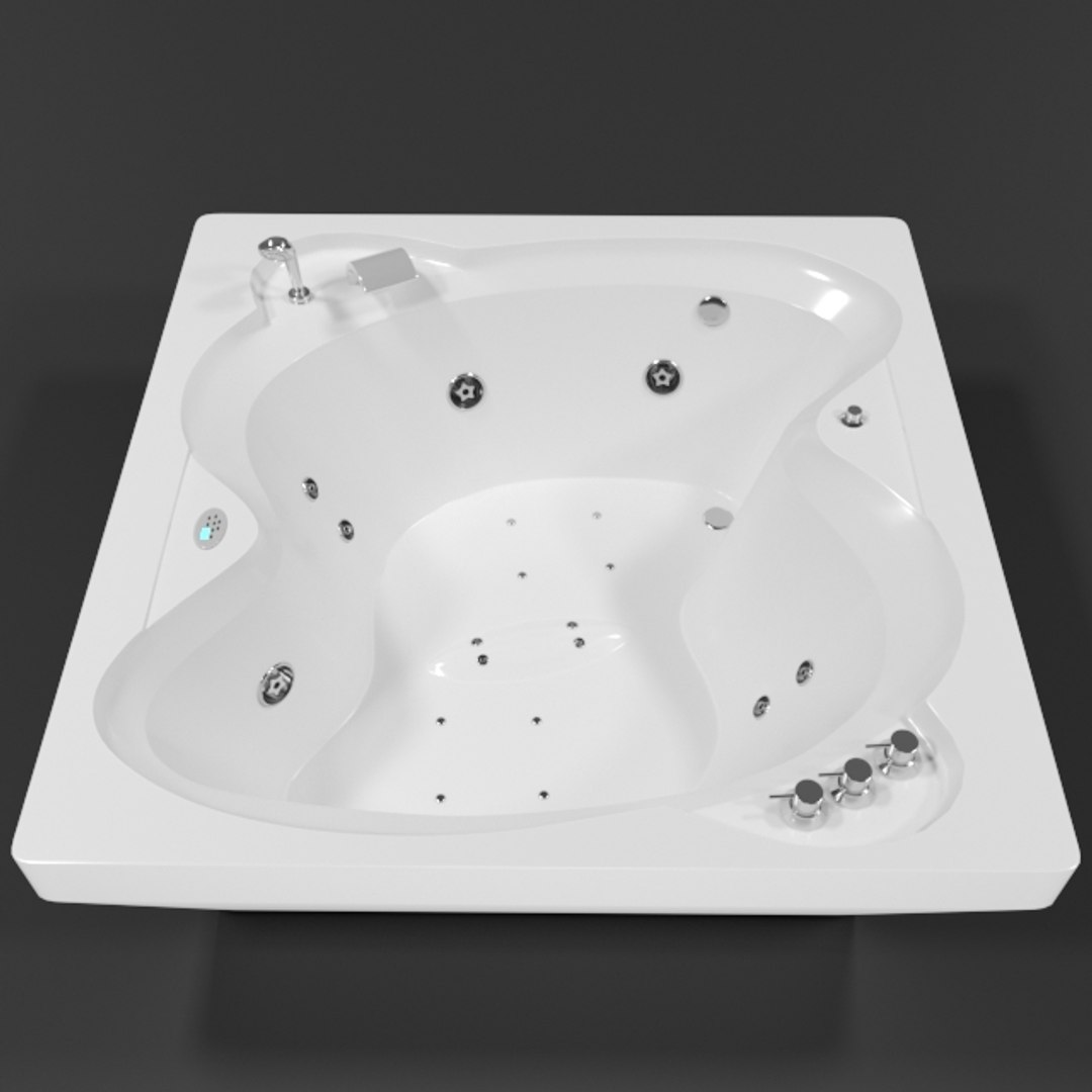 3D Jacuzzi 833 Model - TurboSquid 1461235