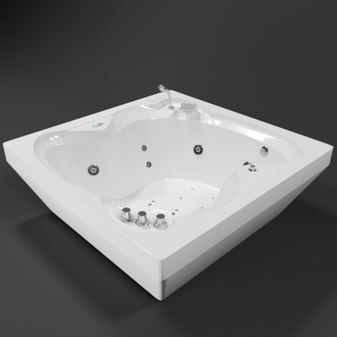 3D Jacuzzi 833 Model - TurboSquid 1461235
