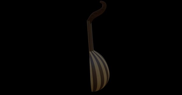 3D Lute model - TurboSquid 1849258