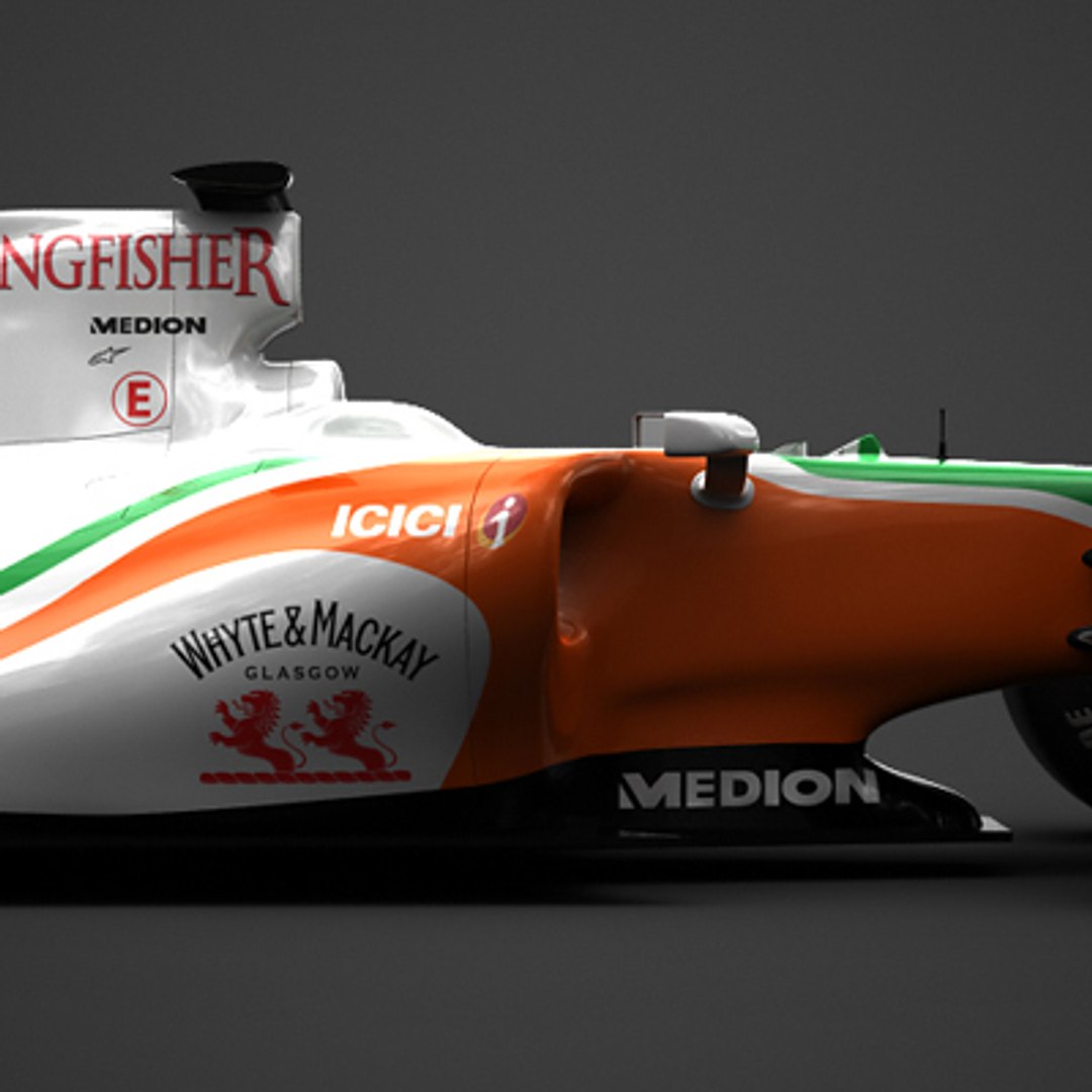 3d Model 1 F1 Force India