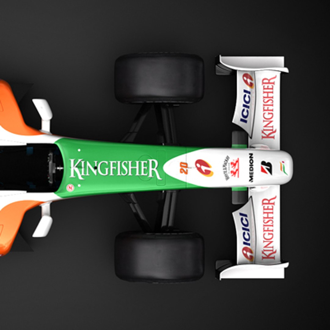 3d Model 1 F1 Force India