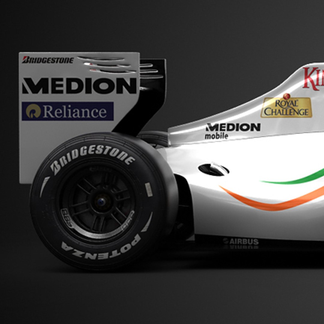 3d Model 1 F1 Force India