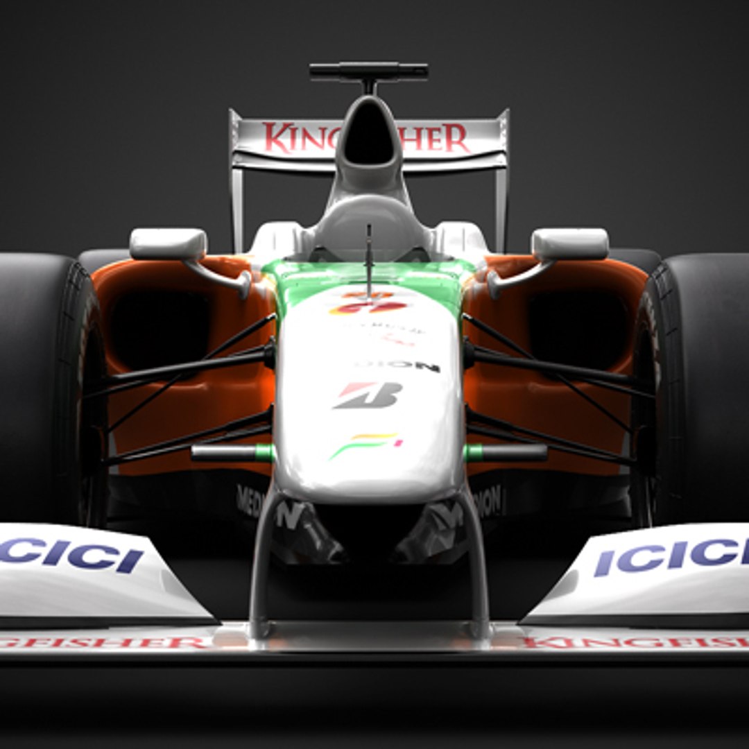 3d Model 1 F1 Force India