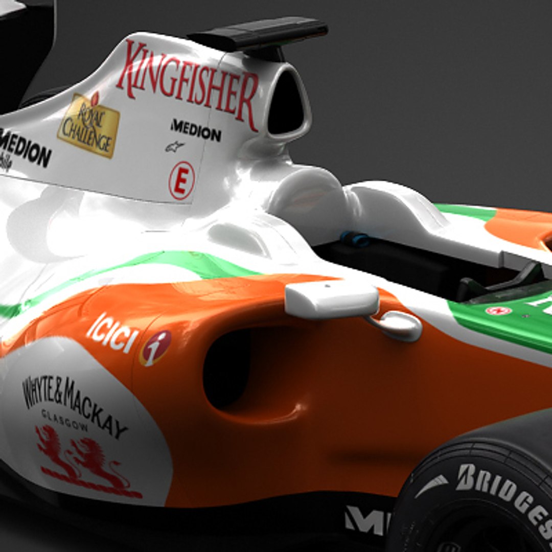 3d Model 1 F1 Force India