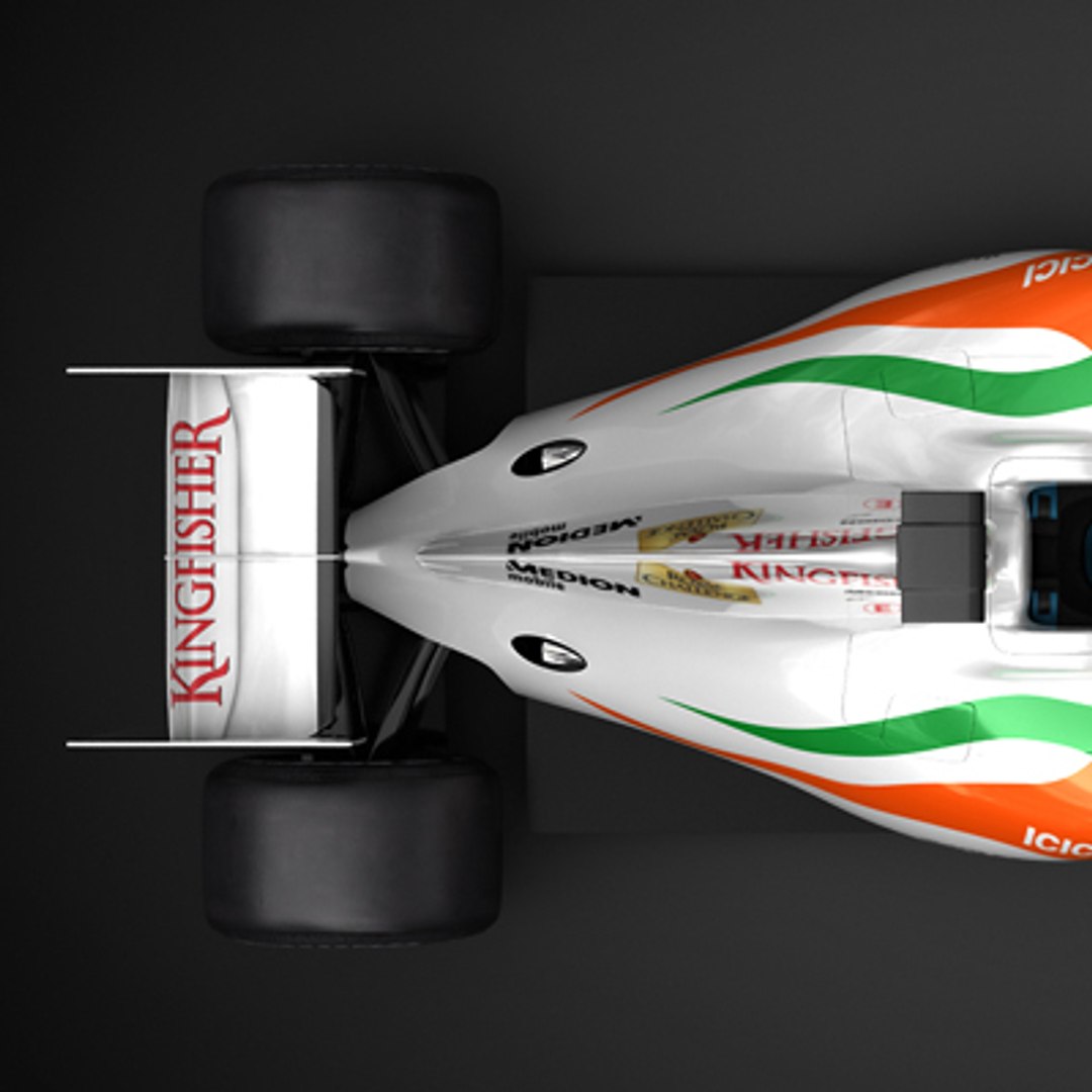 3d Model 1 F1 Force India