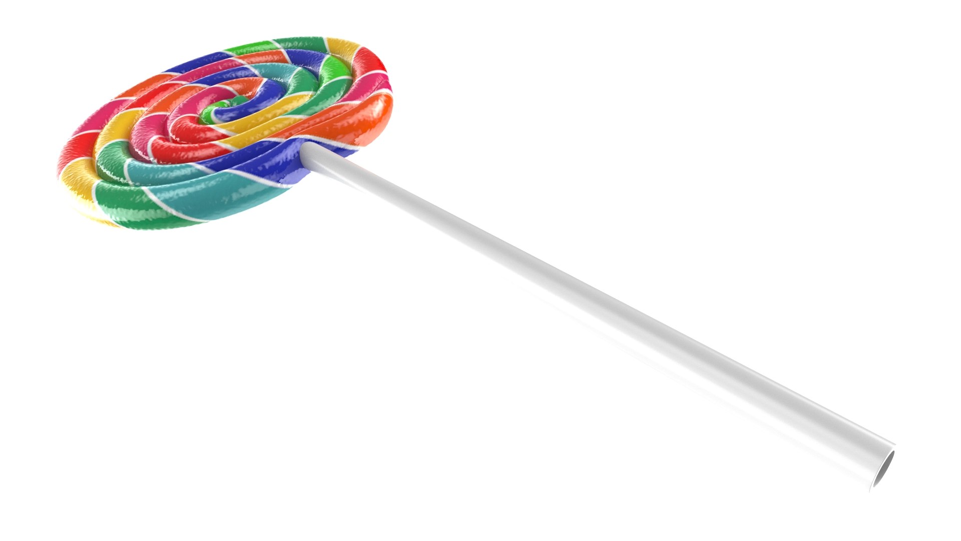 Swirl Lollipop 02 3D Model - TurboSquid 1987890