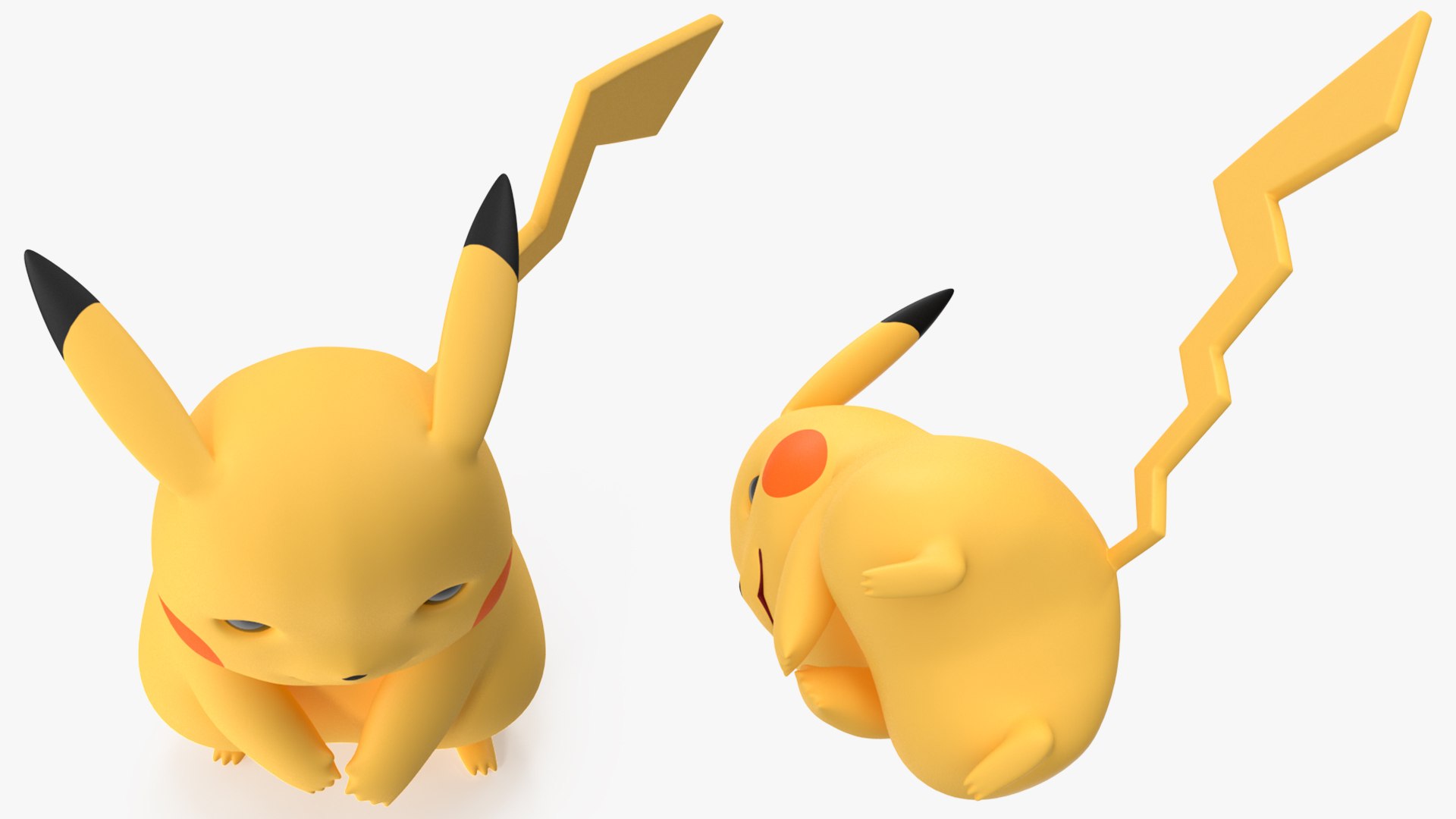 Sad Pikachu Character 3D - TurboSquid 2076178