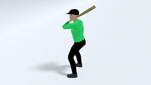 Baseball Player STL Models for Download | TurboSquid