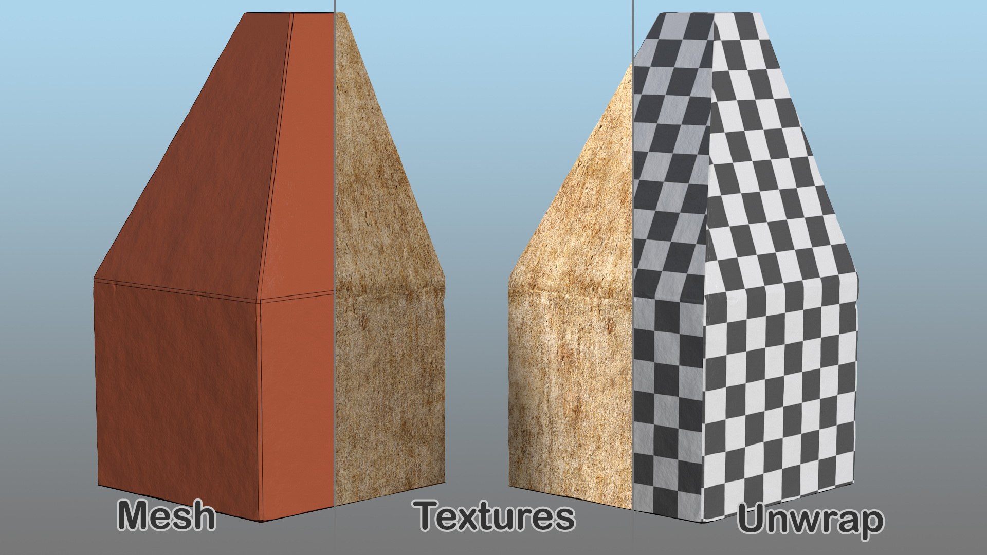 Concrete Obstacles Collection 3D Model - TurboSquid 2094844