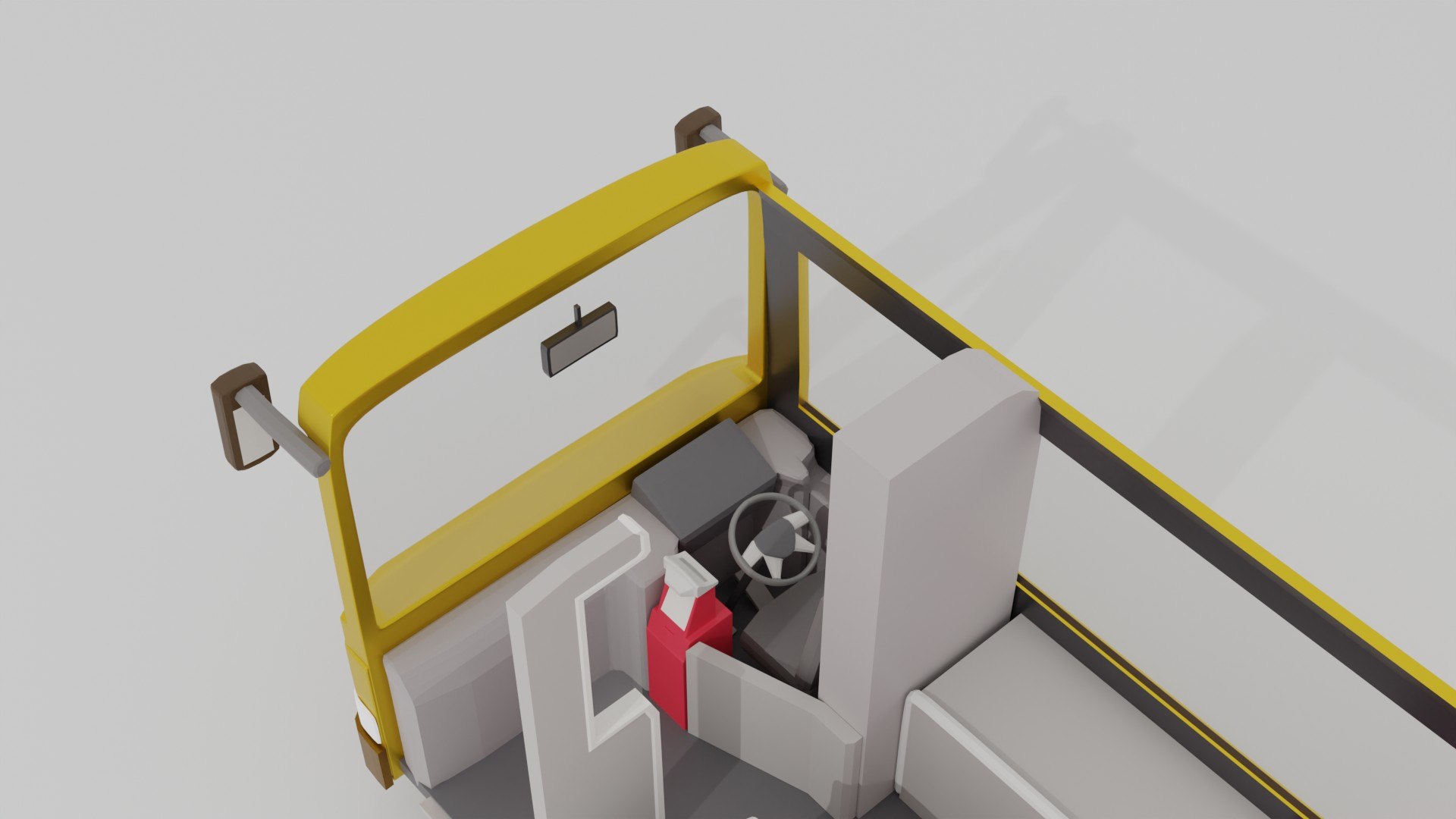 3D Single-Deck Bus Model - TurboSquid 2096814