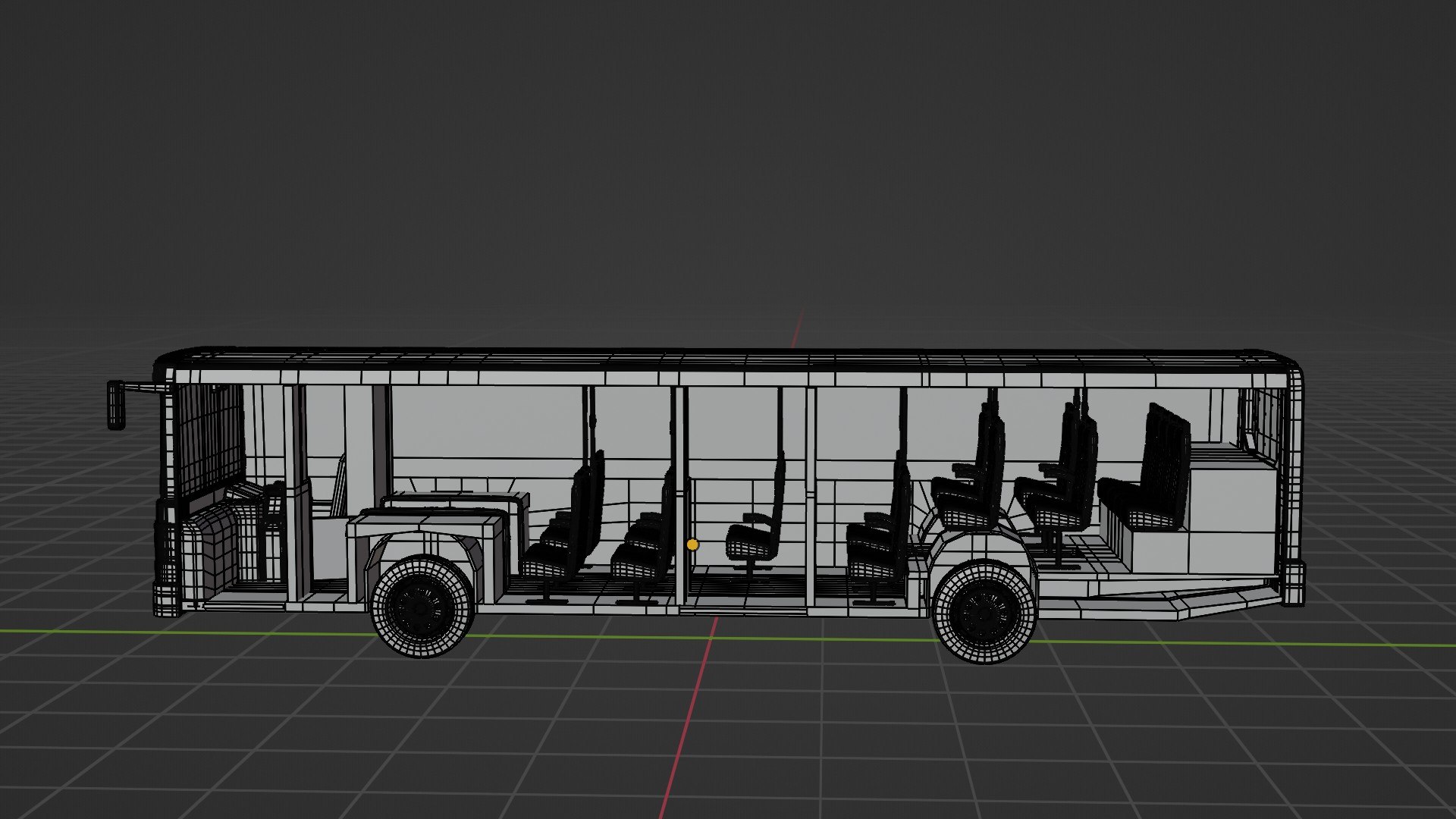 3D Single-Deck Bus Model - TurboSquid 2096814