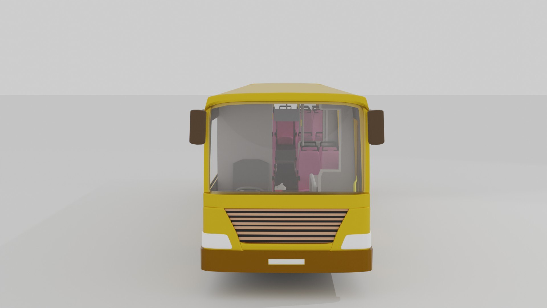 3D Single-Deck Bus Model - TurboSquid 2096814