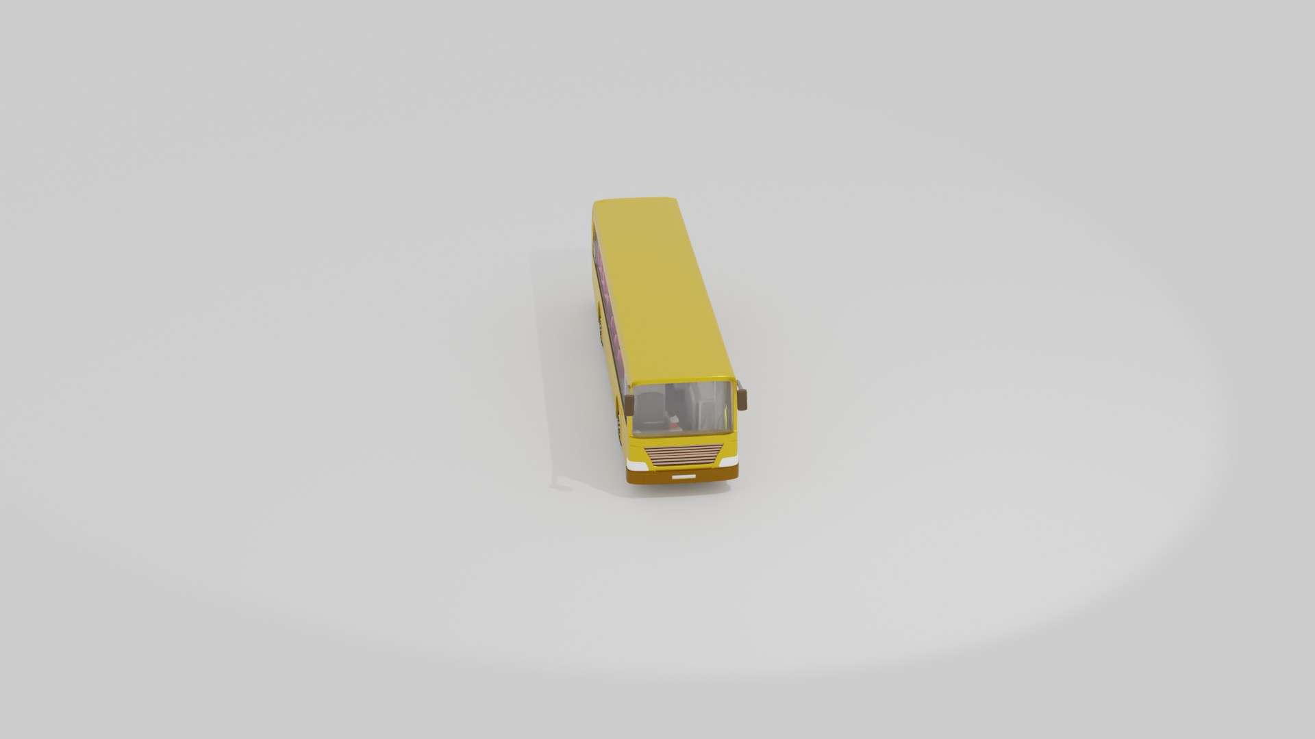 3D Single-Deck Bus Model - TurboSquid 2096814