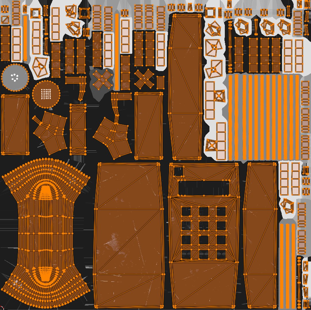 3D Model Low Poly Phone 1990s - TurboSquid 2020090