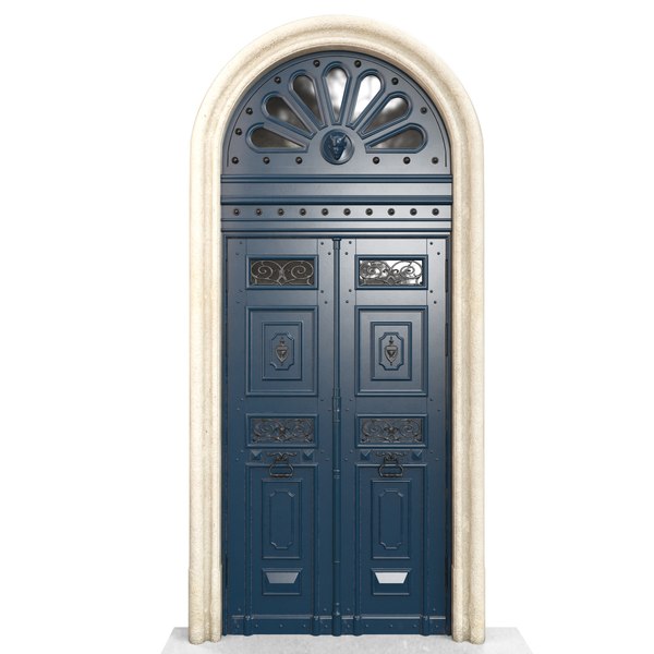 Entrance classic door 60 3D model - TurboSquid 1857487