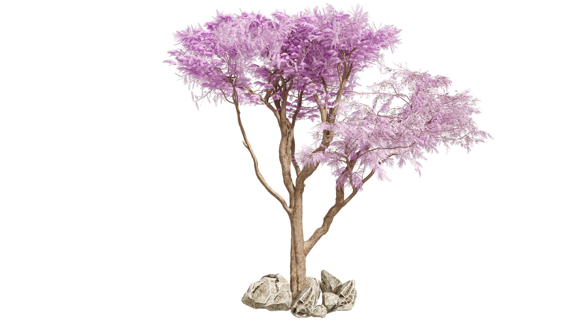 Tree Pink 3D Model - TurboSquid 2191704
