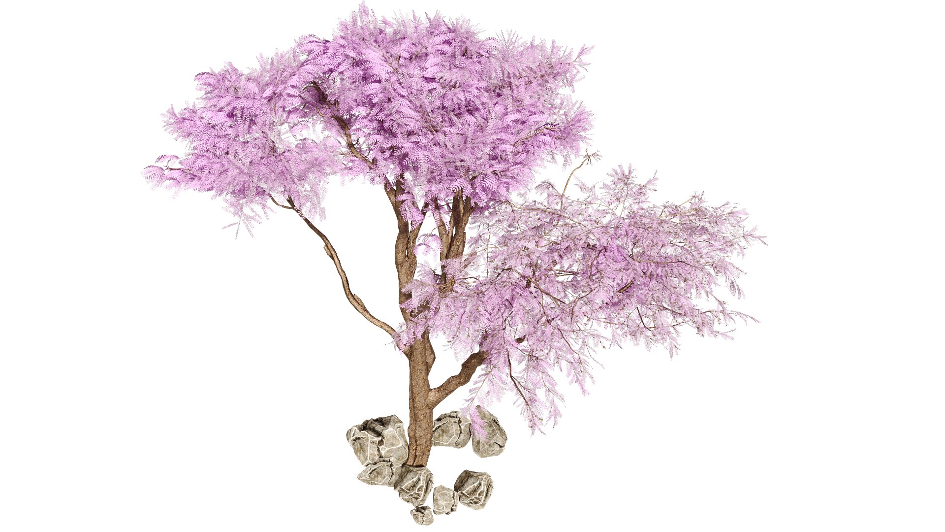 Tree Pink 3D Model - TurboSquid 2191704