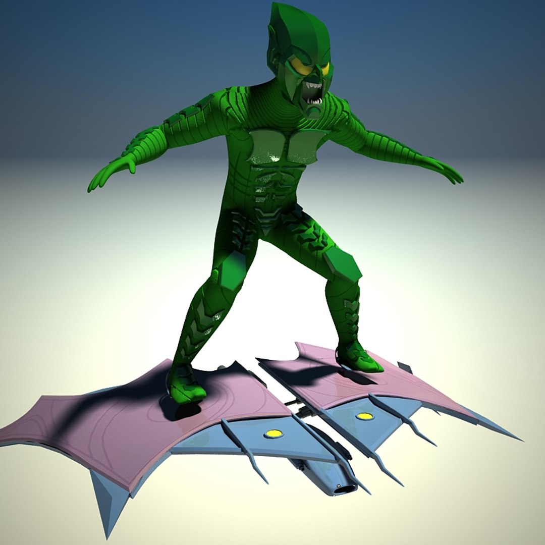 Green Goblin 3d Model