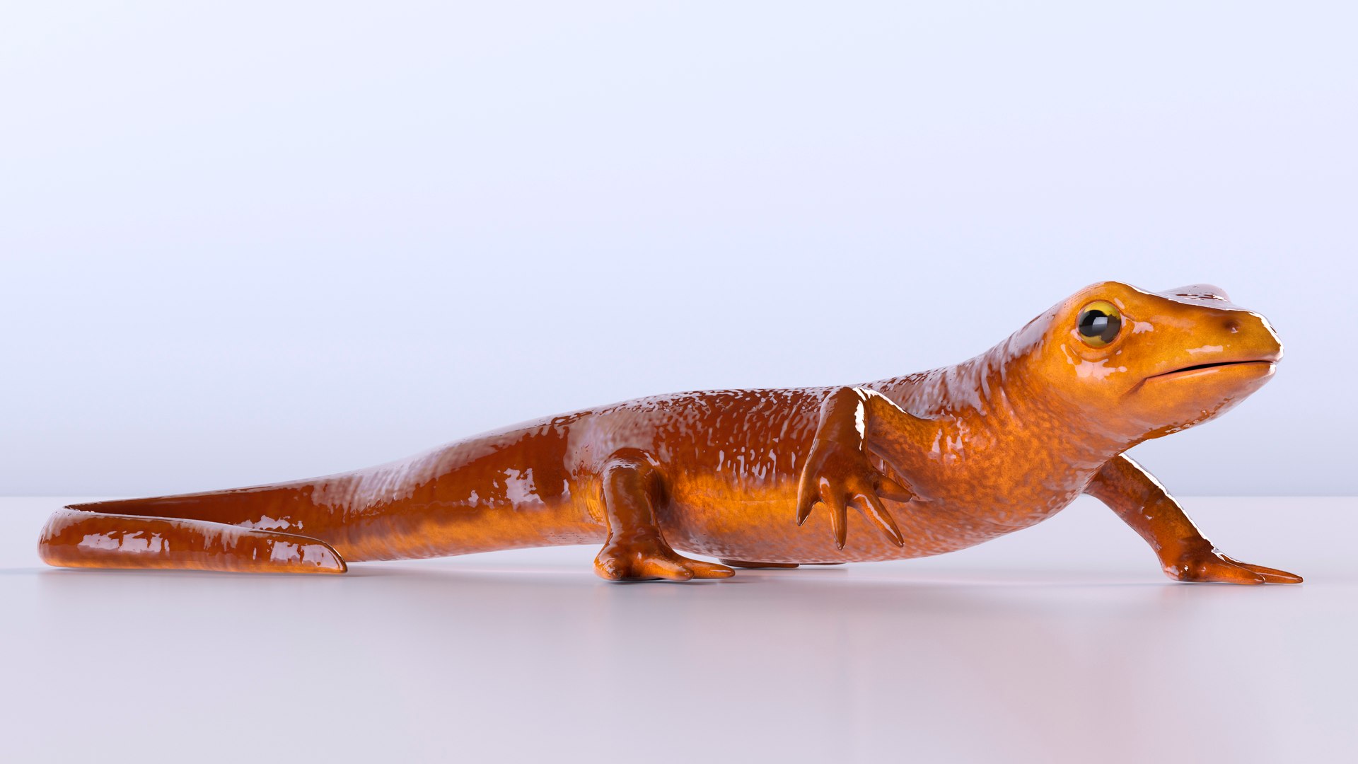 Sierra Newt Crawling Pose Model - TurboSquid 2143598