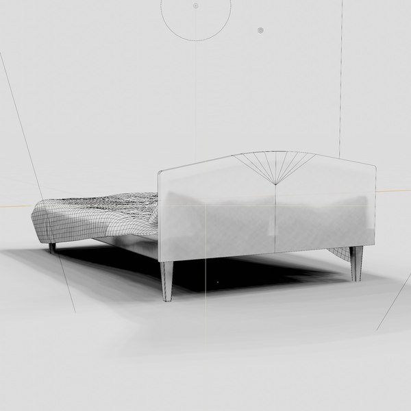 modelo 3d modelo 3d de una cama - TurboSquid 1972814