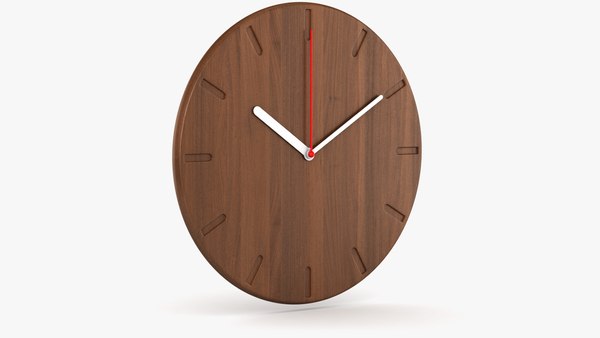 3D Wall Clock 4 model - TurboSquid 1804456