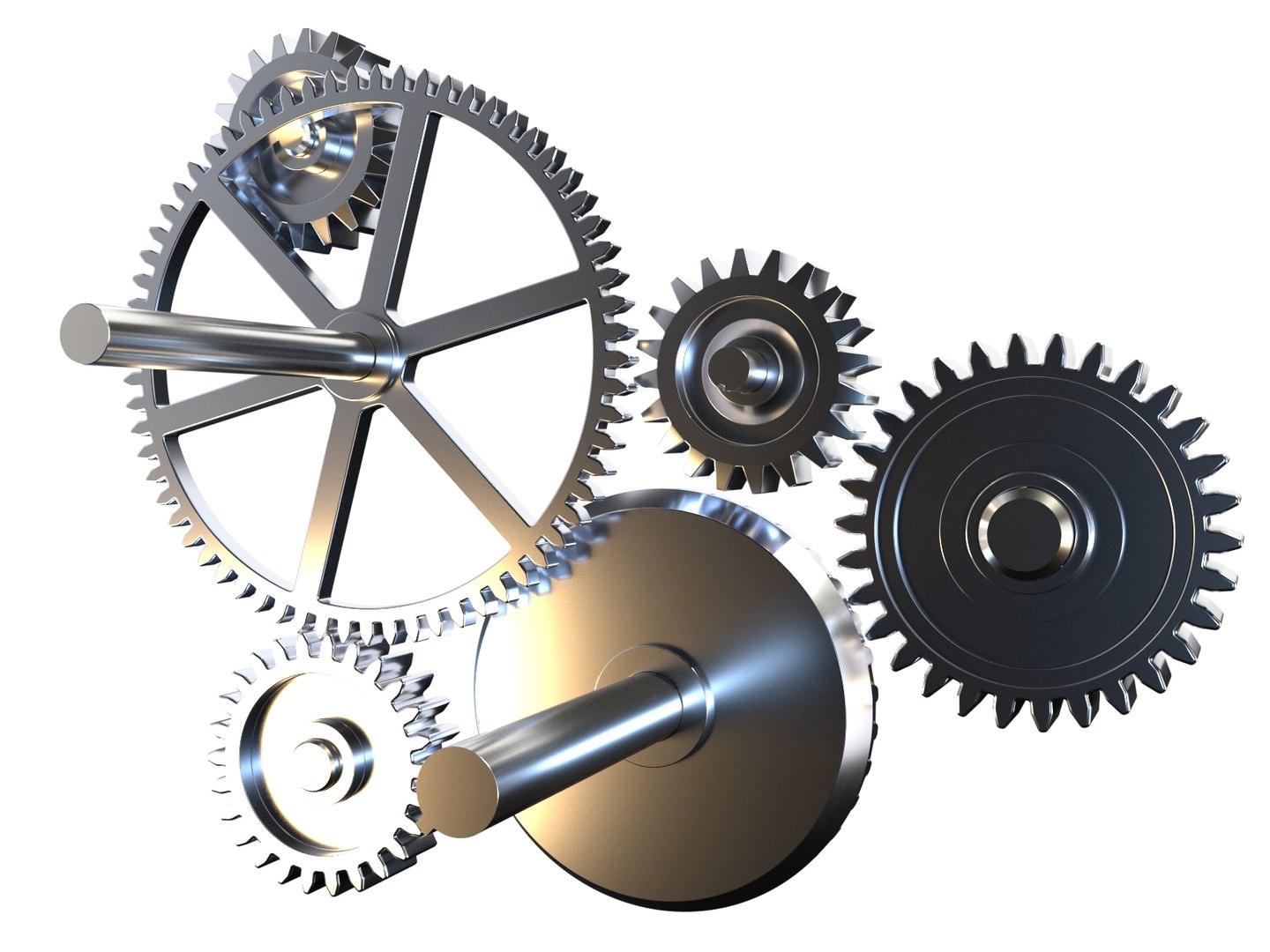 3D Gear Mechanism V1 Model - TurboSquid 1452116