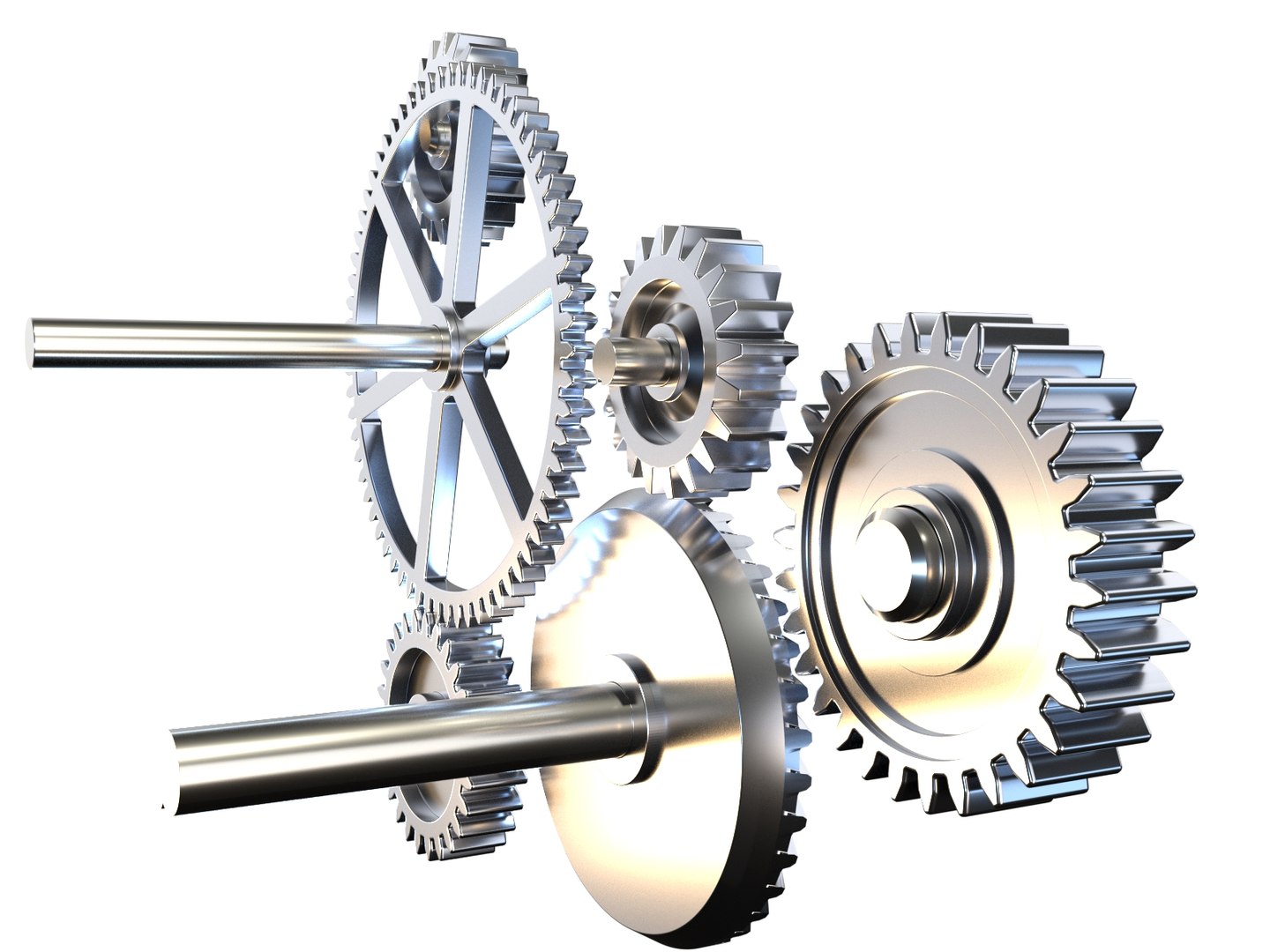 3D Gear Mechanism V1 Model - TurboSquid 1452116